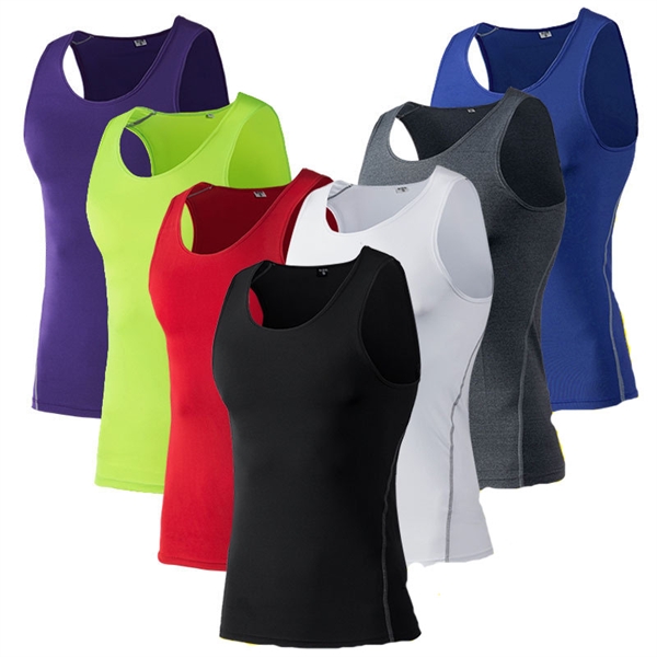 Sports Body Shaper Sleeveless Tees--GLOBAL PROMOTED INC