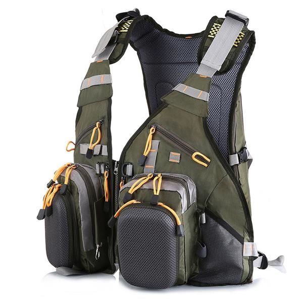 Multi Pockets Backpack Vest--GLOBAL PROMOTED INC
